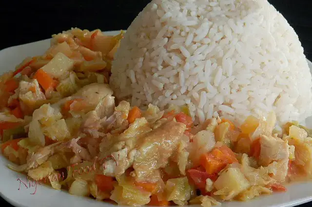 how to boil white rice nigeria