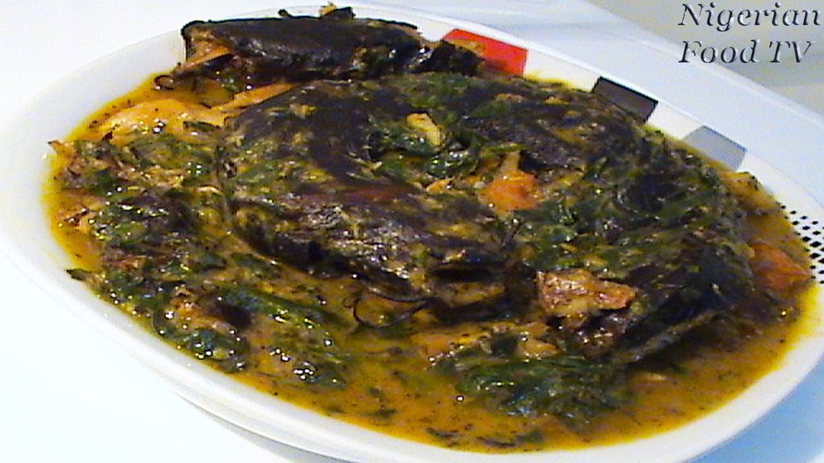 Ogbono Soup Recipe:How to Cook Ogbono Soup (draw soup) - Nigerian Food TV