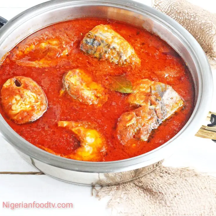 Nigerian Fish Stew (Obe Eja Tutu) – Nigerian Food TV