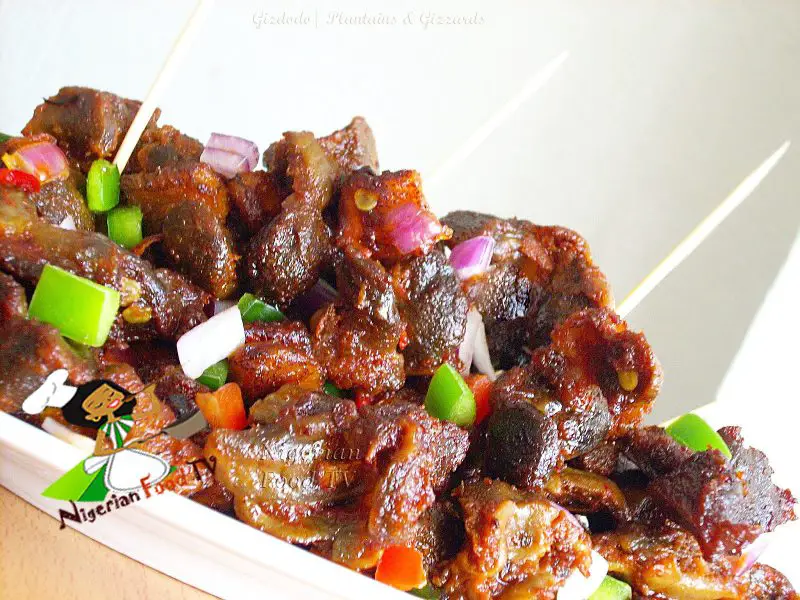Dodo Gizzard / Gizdodo Recipe (Gizzards and Plantains) – Nigerian Food TV