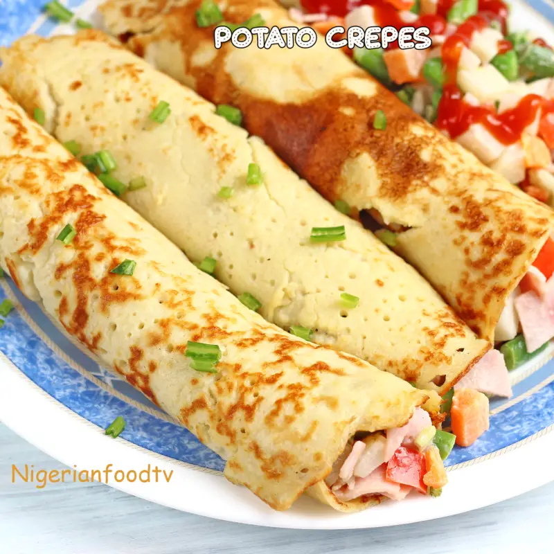Potato Crepes Pancake recipe – Nigerian Food TV