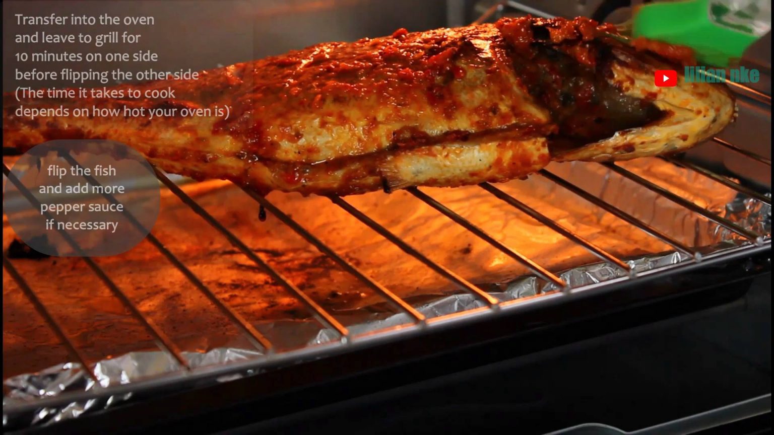 Nigerian Grilled Peppered fish- Spicy oven grilled whole fish ...