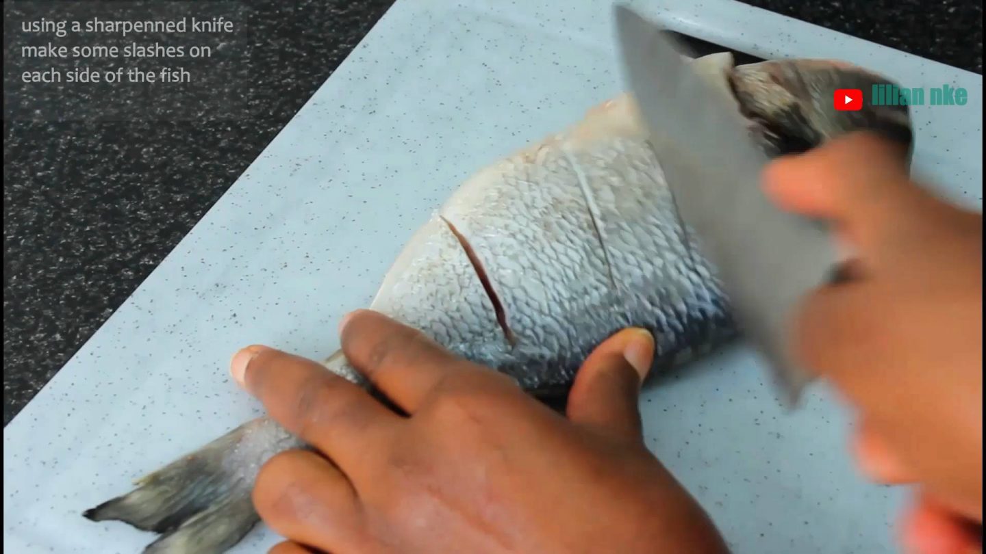 Nigerian Grilled Peppered fish- Spicy oven grilled whole fish ...